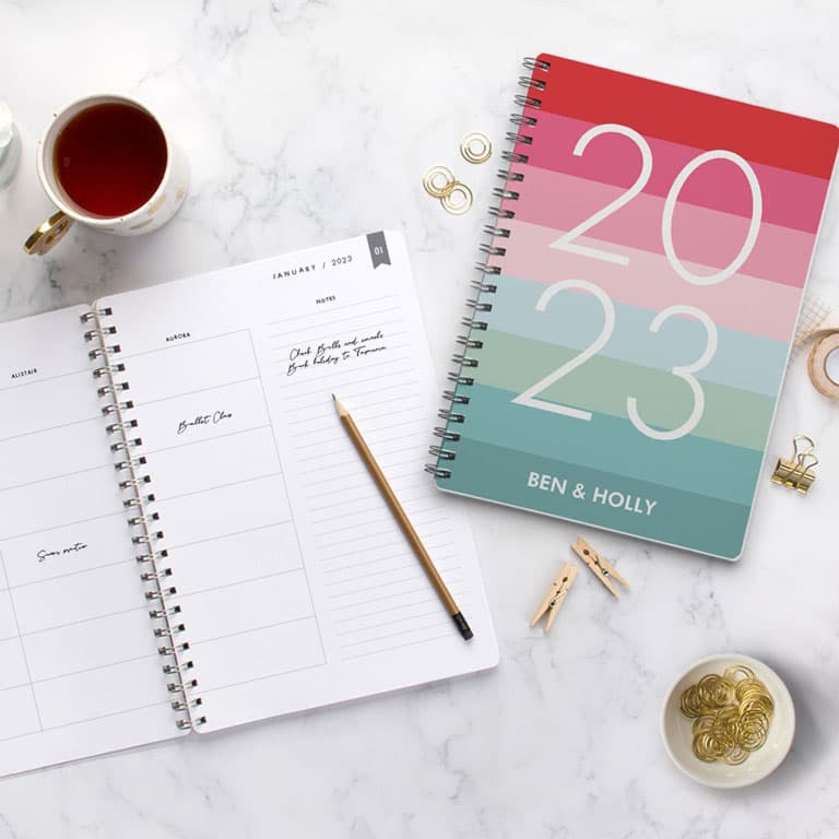 2023 Diaries | Diary Planners | Personalised Diary